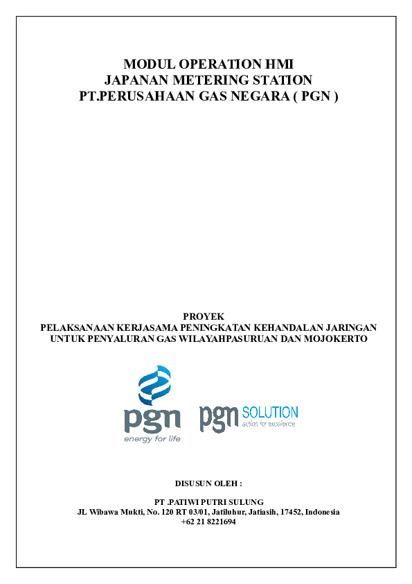 (DOC) MODUL OPERATION HMI