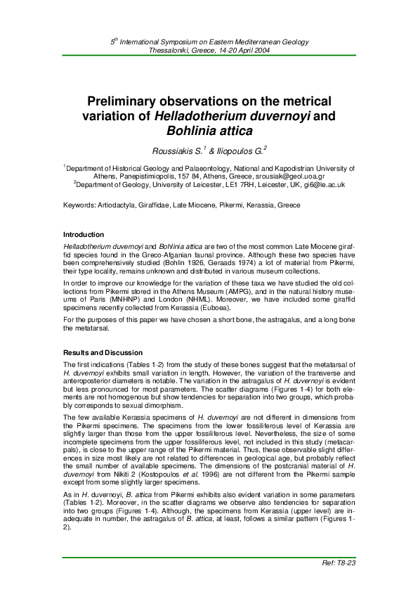 (PDF) Preliminary observations on the metrical variation of ...