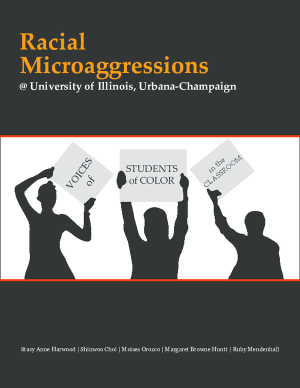 (PDF) Racial Microaggressions: Voices of Students of Color in the Classroom