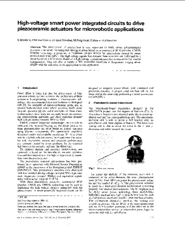 (PDF) High-voltage smart power integrated circuits to drive ...