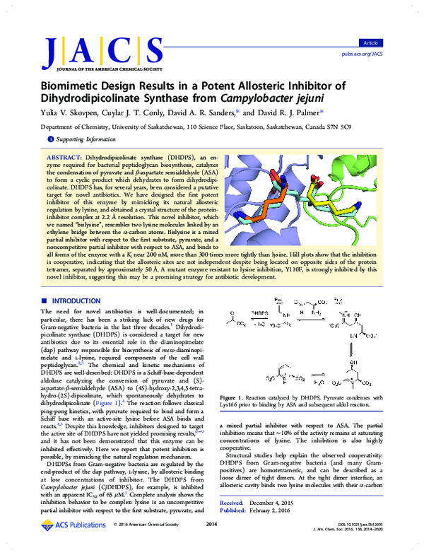 (PDF) Biomimetic Design Results in a Potent Allosteric Inhibitor of ...