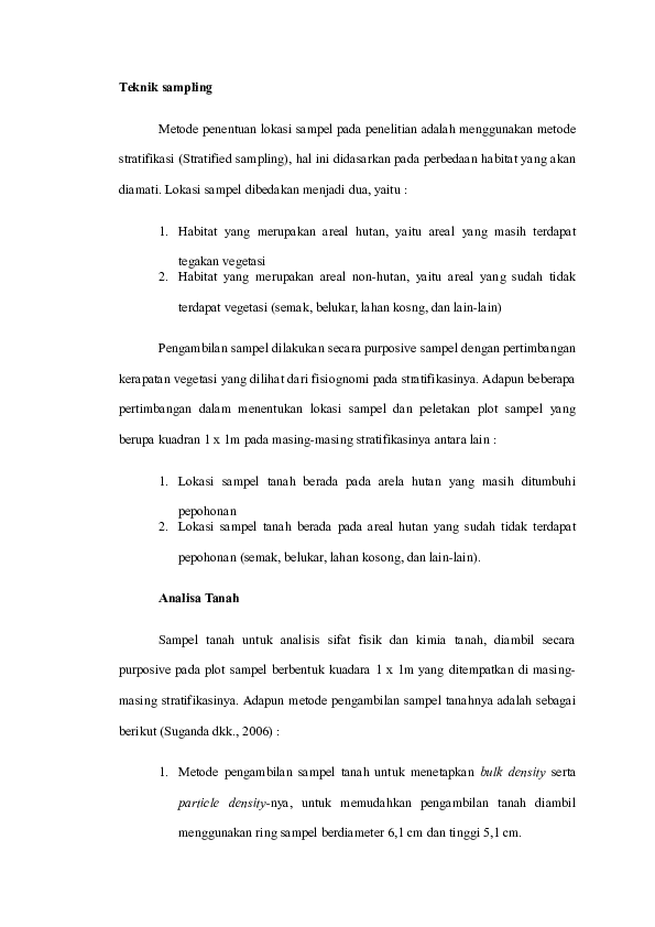 (DOC) Teknik sampling | irvan adi nugraha - Academia.edu