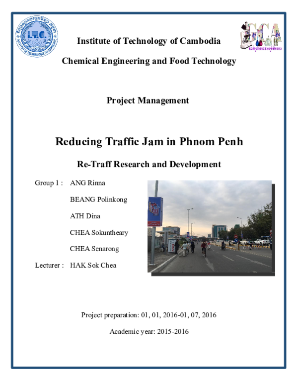 (DOC) Institute of Technology of Cambodia Chemical Engineering and Food ...