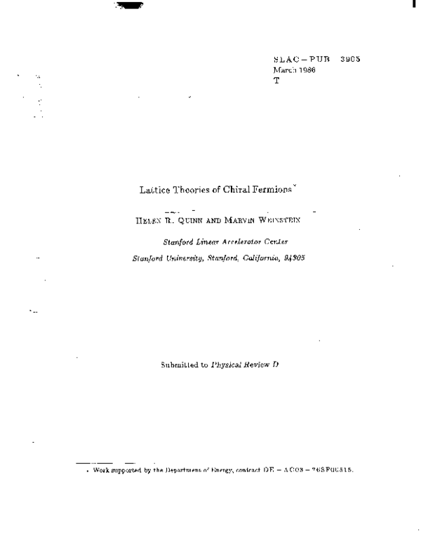 (PDF) Towards the phase structure of euclidean lattice gauge theories with fermions | Noboru ...