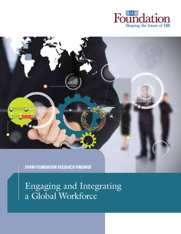 (PDF) Engaging and Integrating a Global Workforce