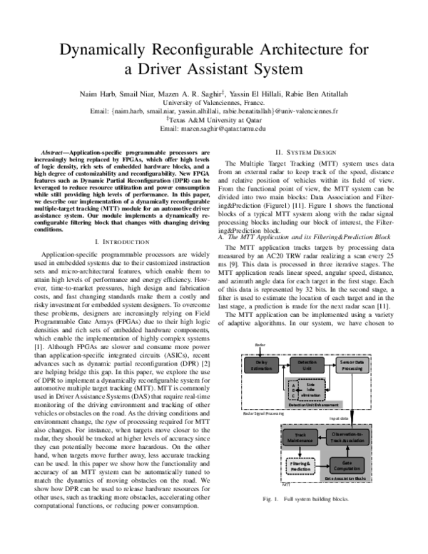 (PDF) A dynamically reconfigurable architecture for smart grids