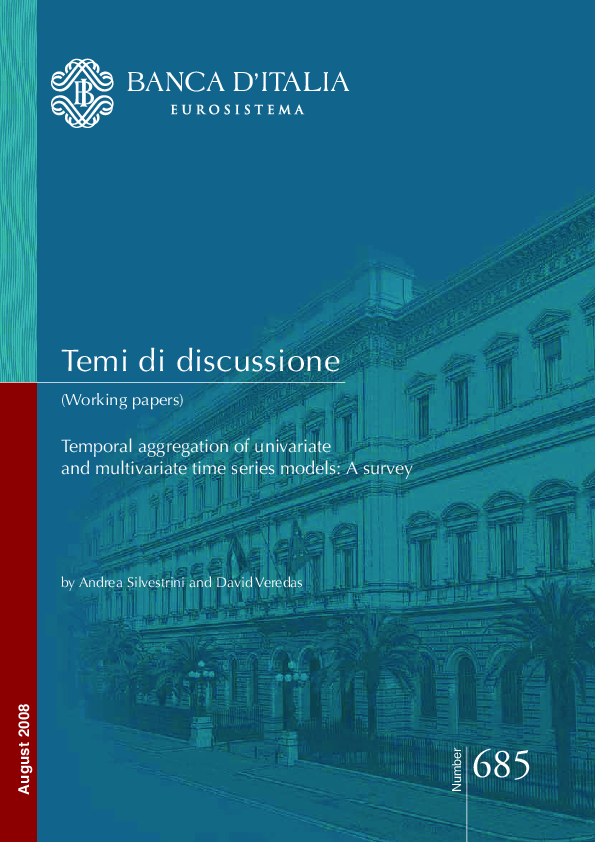Pdf Temporal Aggregation Of Univariate And Multivariate Time Series Models A Survey