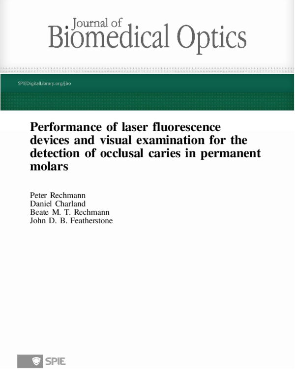 Pdf Investigations For The Early Detection Of Dental Caries A Review Iosr Journals