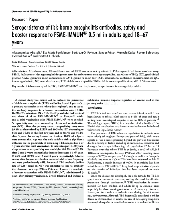 (PDF) Albumin put back in encephalitis vaccine | Claudia Orellana ...