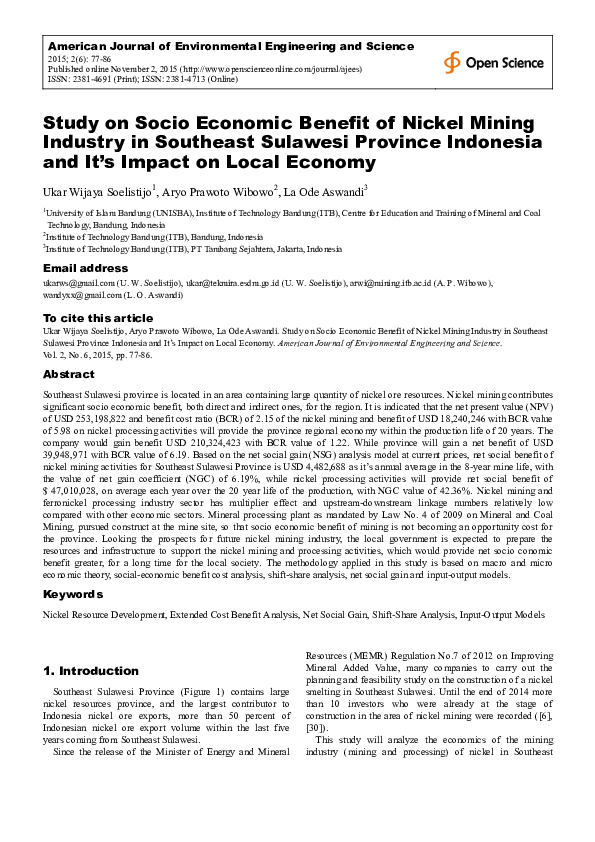 (PDF) An Eye-Bird View of Facing Scarcity of Gold Mining in Indonesia ...