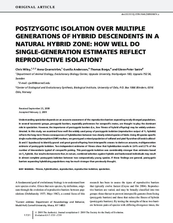 (PDF) Supporting Online Material for Sex Chromosome-Linked Species ...