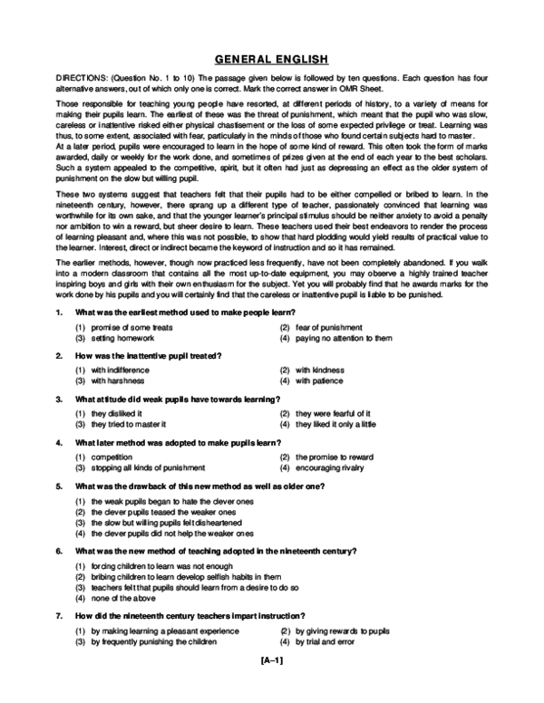 (PDF) A General Eng. 03 08 2014.doc 04 General English Paper II Sample ...