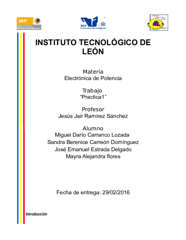 (DOC) INSTITUTO TECNOLÓGICO DE LEÓN
