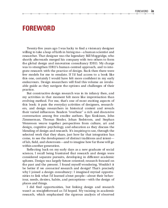 (PDF) Design Research: Insights and Guidance