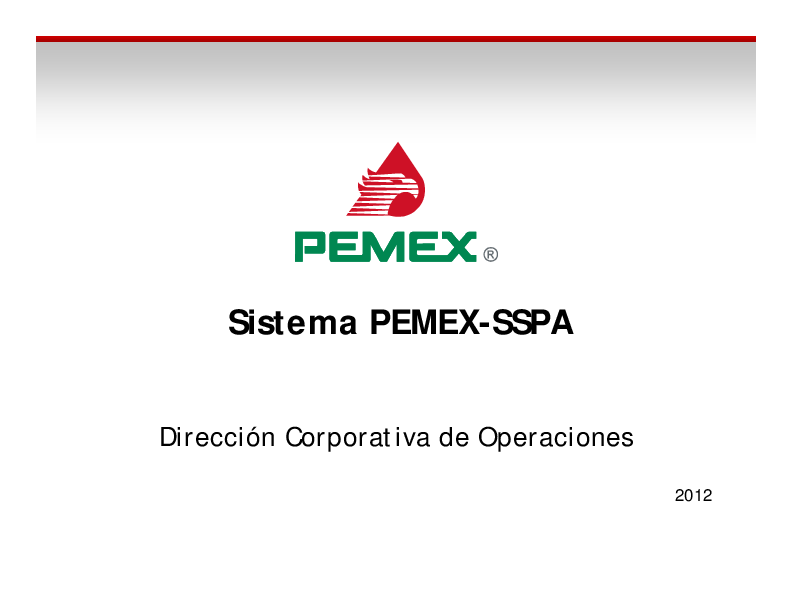 Sistema PEMEX-SSPA