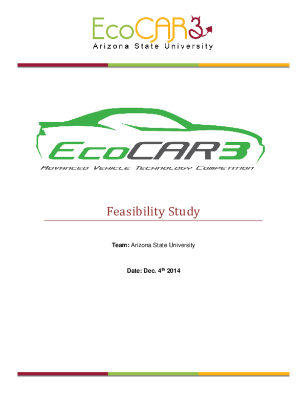 (PDF) Feasibility Study