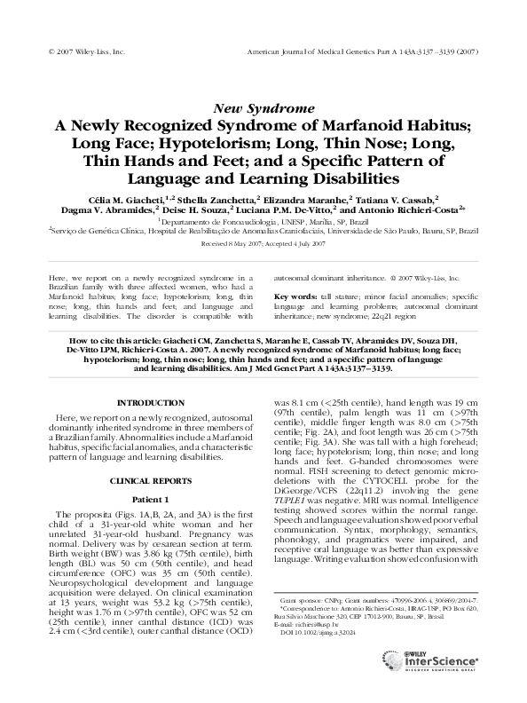 (PDF) A new case of Zimmermann-Laband syndrome with mild mental ...