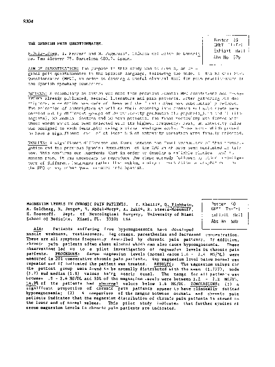 (PDF) The Spanish pain questionnaire | RICARDO RUIZ LOPEZ - Academia.edu