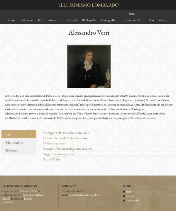 (PDF) Alessandro Verri, Difesa in favore di Andrea Casirago (1765)