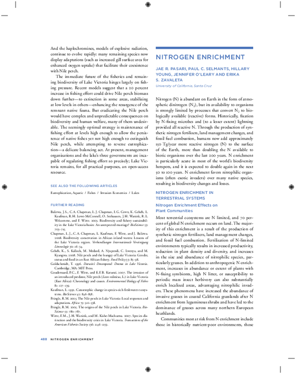 (PDF) Nitrogen enrichment