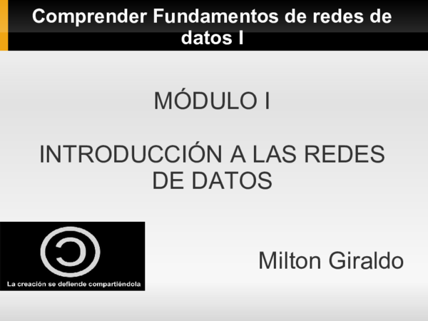 (PDF) Comprender Fundamentos de redes de datos I MÓDULO I INTRODUCCIÓN ...