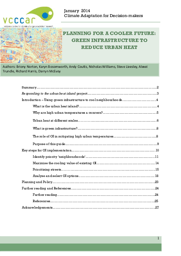 (PDF) Green Infrastructure Guide