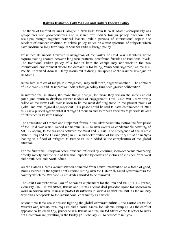 cold war conflicts in asia