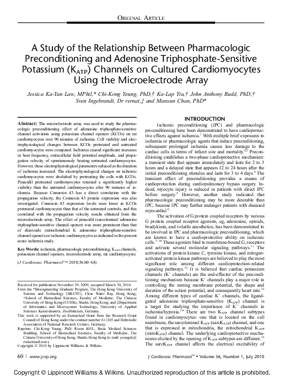 (PDF) A Comparison of the VerifyNow P2Y12 Point-of-Care Device and ...