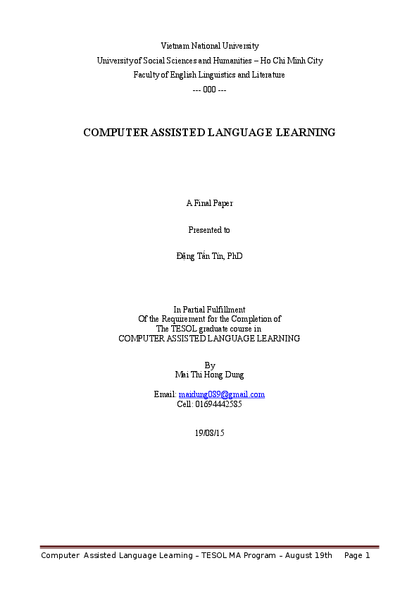 (DOC) Using Google docs to enhance students' writing skill