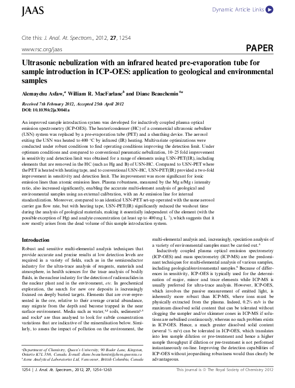 (PDF) Ultrasonic nebulization with an infrared heated pre-evaporation ...