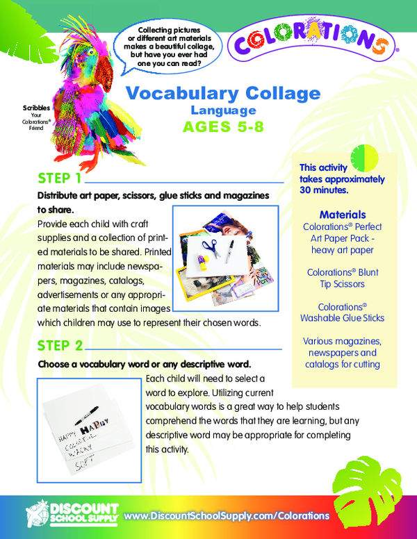 (PDF) Vocabulary collage