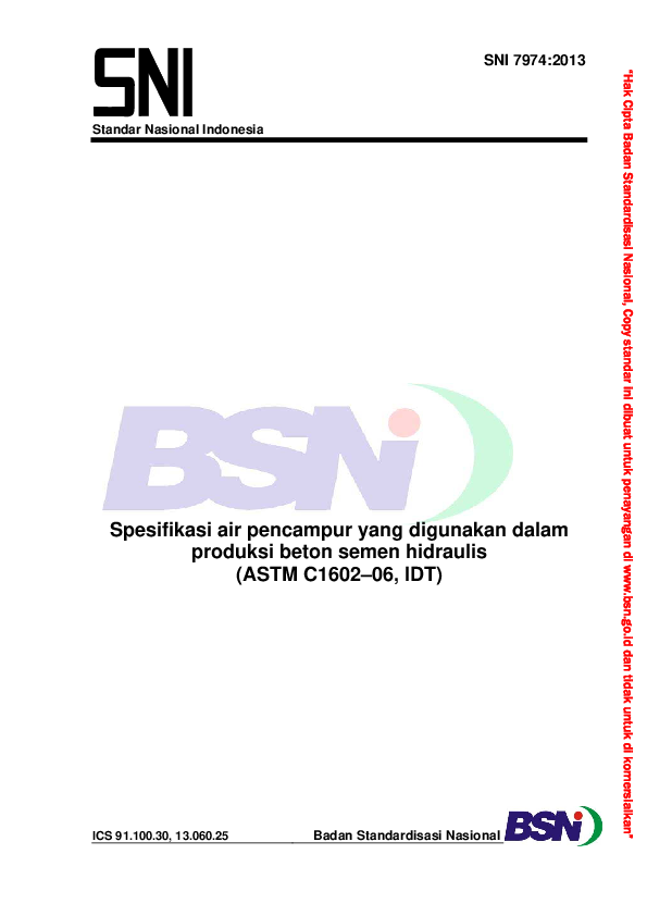 (PDF) Badan Standardisasi Nasional