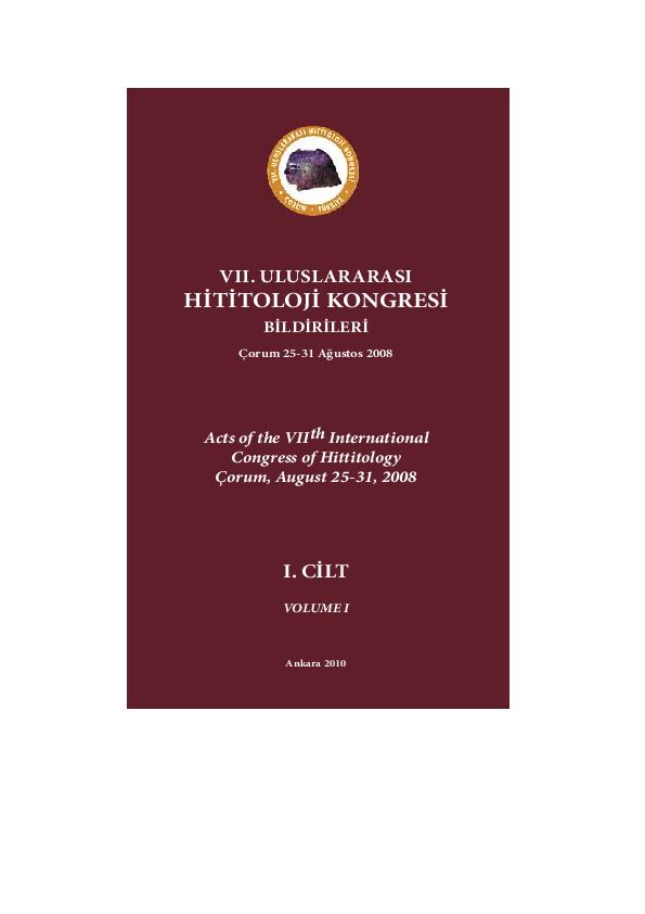 (PDF) Ortaköy-Şapinuva Ağılönü Sediman Örnekleri Arkeometrik ...