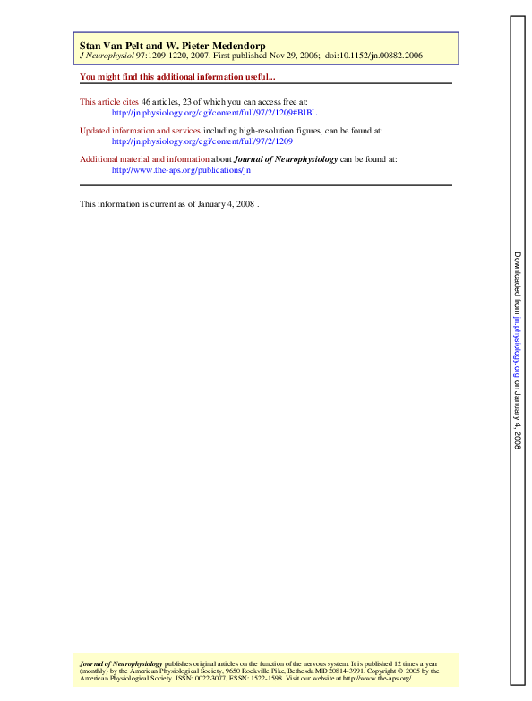 (PDF) Gaze-Centered Updating of Remembered Visual Space During Active Whole-Body Translations