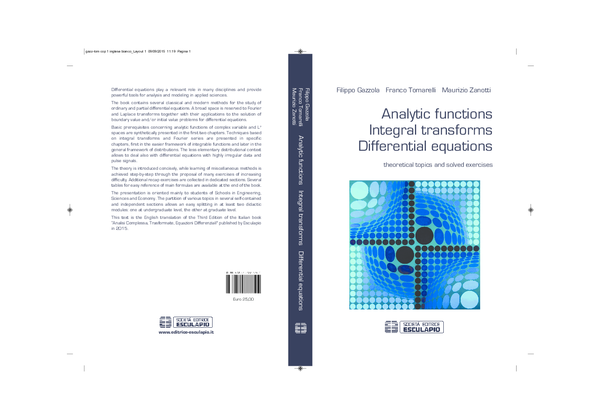 (PDF) Analytic functions Integral transforms Differential equations ... (PDF) Analytic functions Integral transforms Differential equations ...