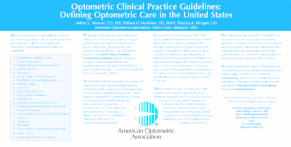 (PDF) Optometric Clinical Practice Guidelines: Defining Optometric Care ...