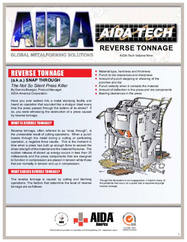(PDF) REVERSE TONNAGE AIDA-Tech Volume Nine