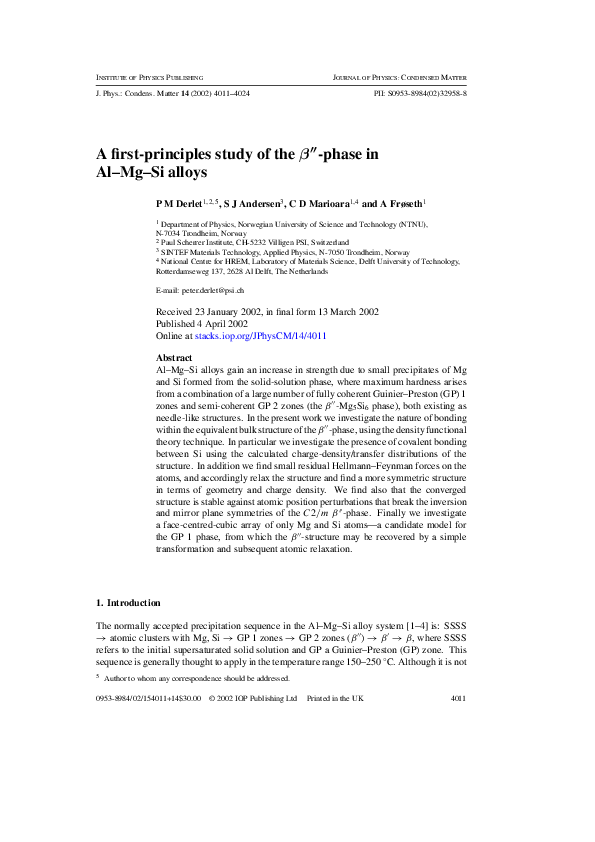 Pdf The Embedded Atom Model Applied To Vacancy Formation In Bulk Aluminium And Lithium