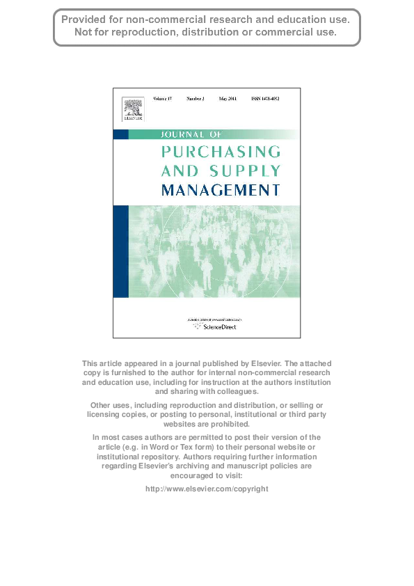 (PDF) Building trust in construction partnering projects: An exploratory case-study