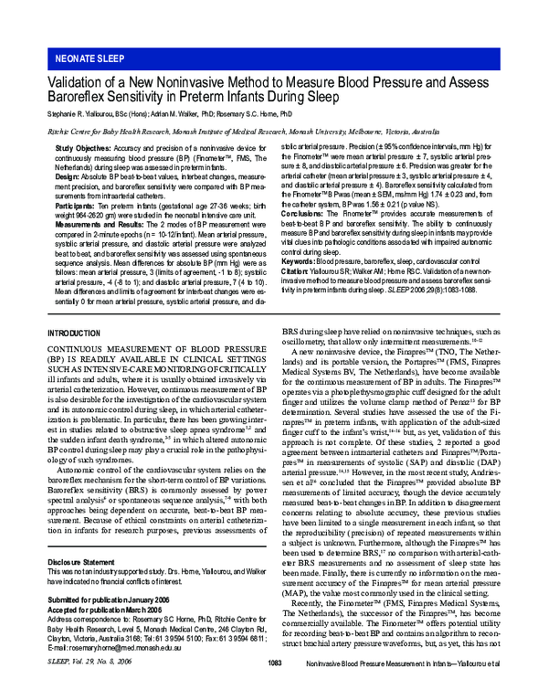 (PDF) Validation of a new noninvasive method to measure blood pressure and assess baroreflex ...