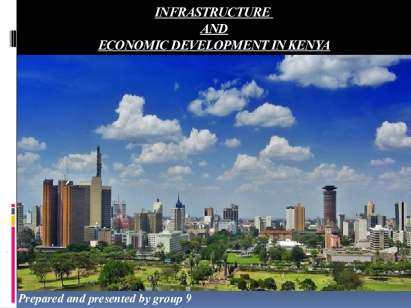 (PPT) Infrastucture and Economic Development in Kenya