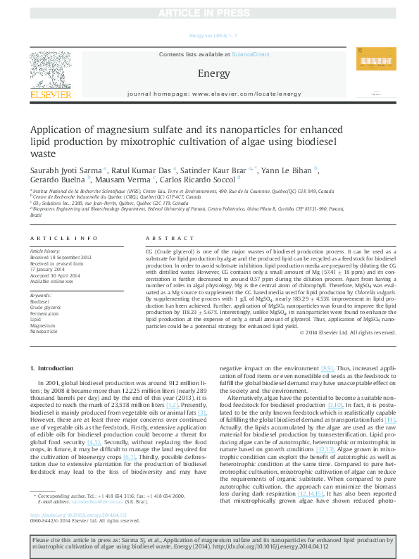 (PDF) Application of magnesium sulfate and its nanoparticles for ...
