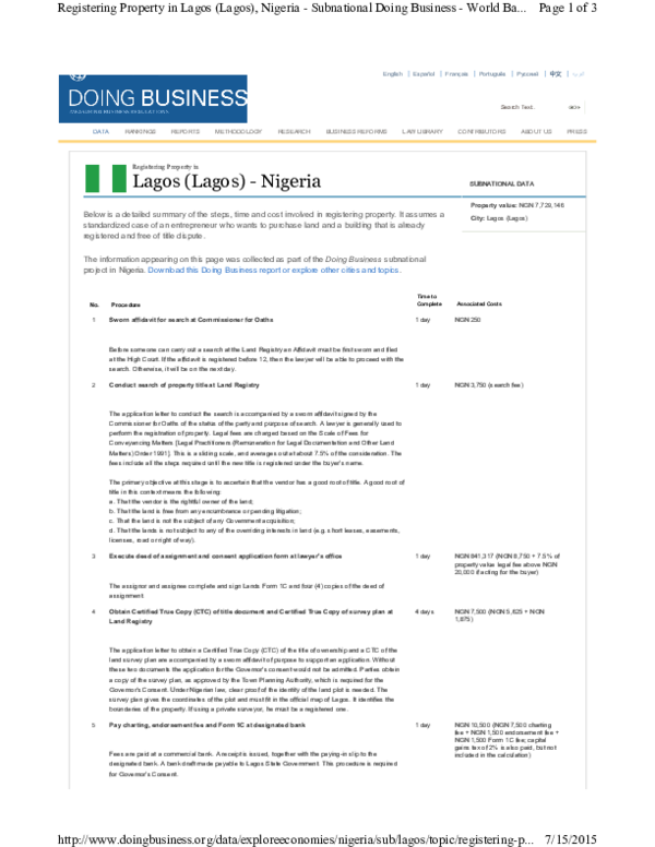 (PDF) Land Registration