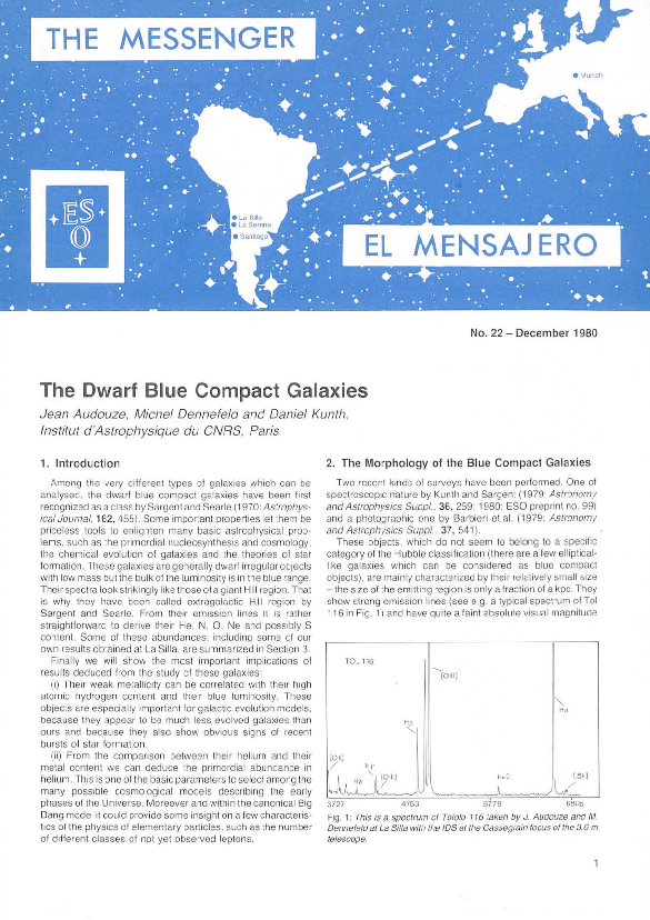 (PDF) The Dwarf Blue Compact Galaxies | Daniel Kunth - Academia.edu
