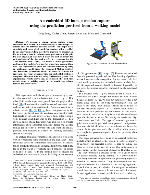 (PDF) An embedded human motion capture system for an assistive walking ...