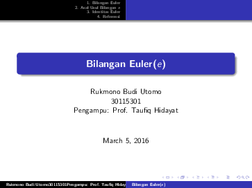 (PDF) bilangan euler