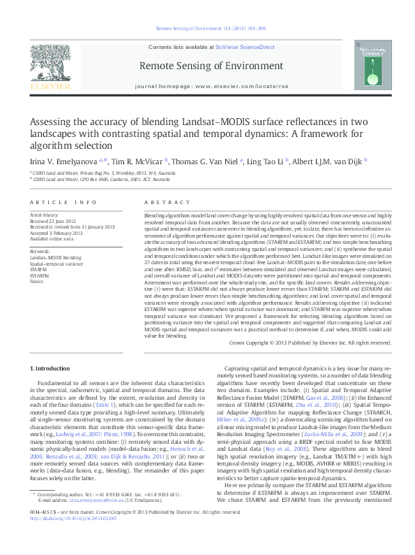 Indice de végétation MODIS