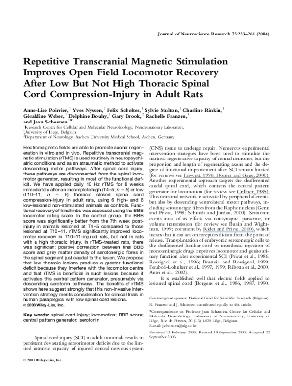 (PDF) Repetitive Transcranial Magnetic Stimulation of the Left Premotor/Dorsolateral Prefrontal ...