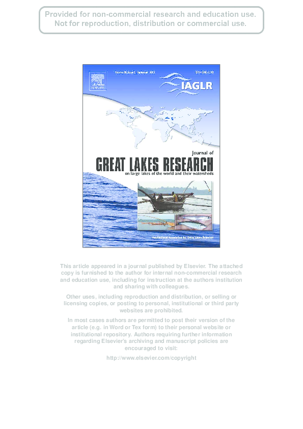 (PDF) Distribution of seston and nutrient concentrations in the eastern ...