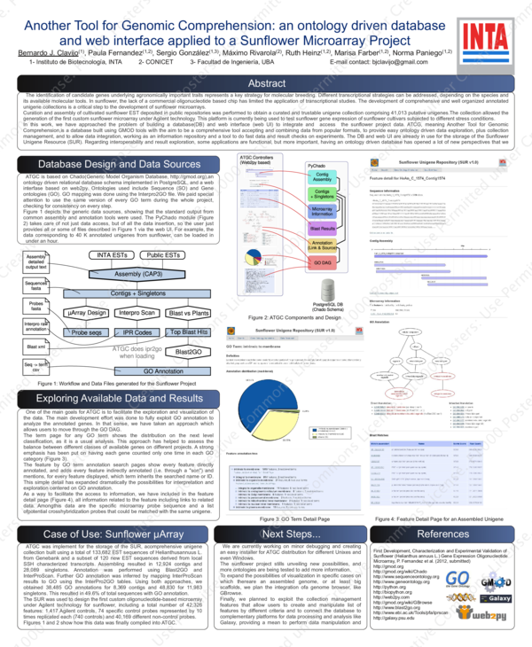 (PDF) Another Tool for Genomic Comprehension: an ontology driven database and web interface ...